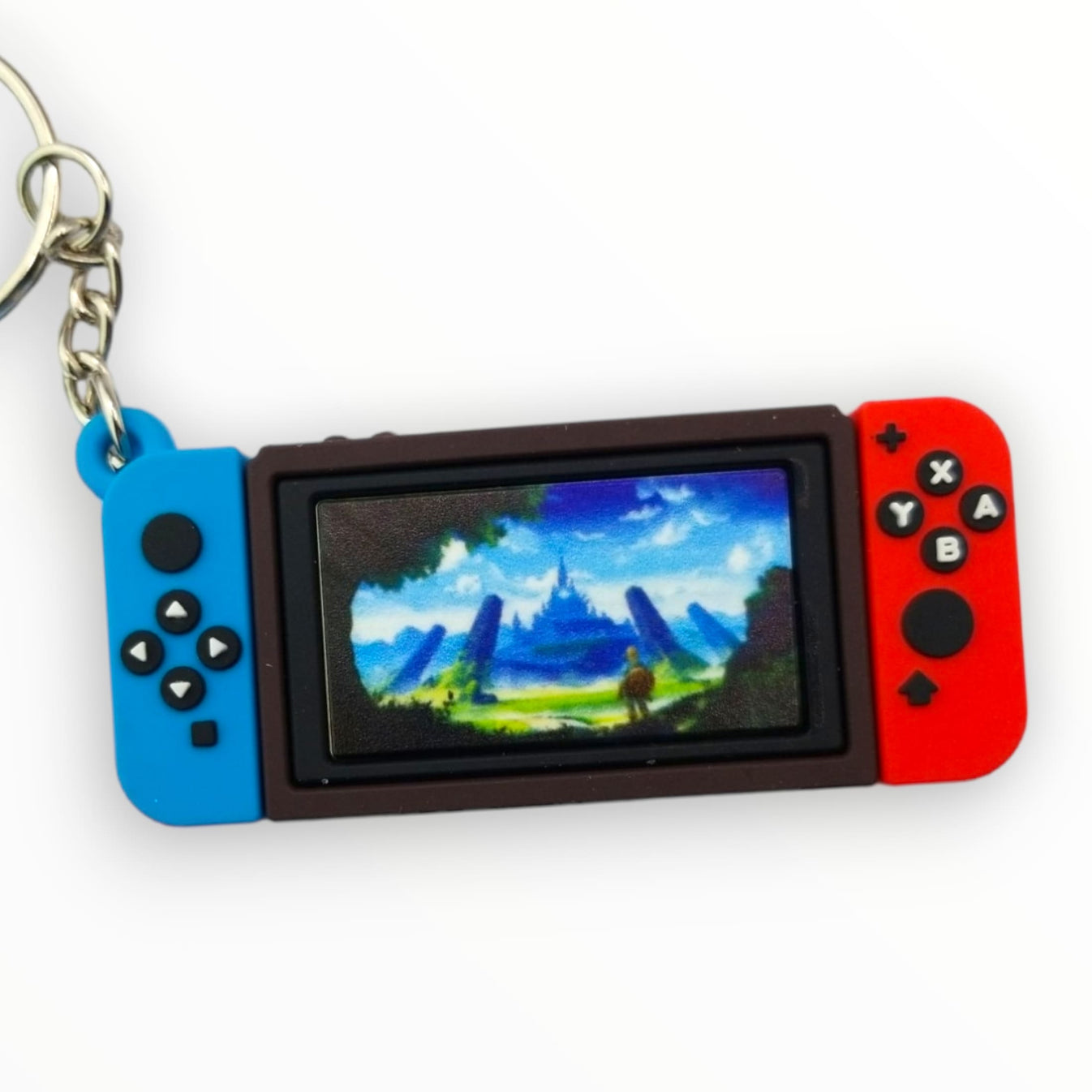 Mini Console Keychain | Gamer Nostalgia Charm – Confetti Kitty